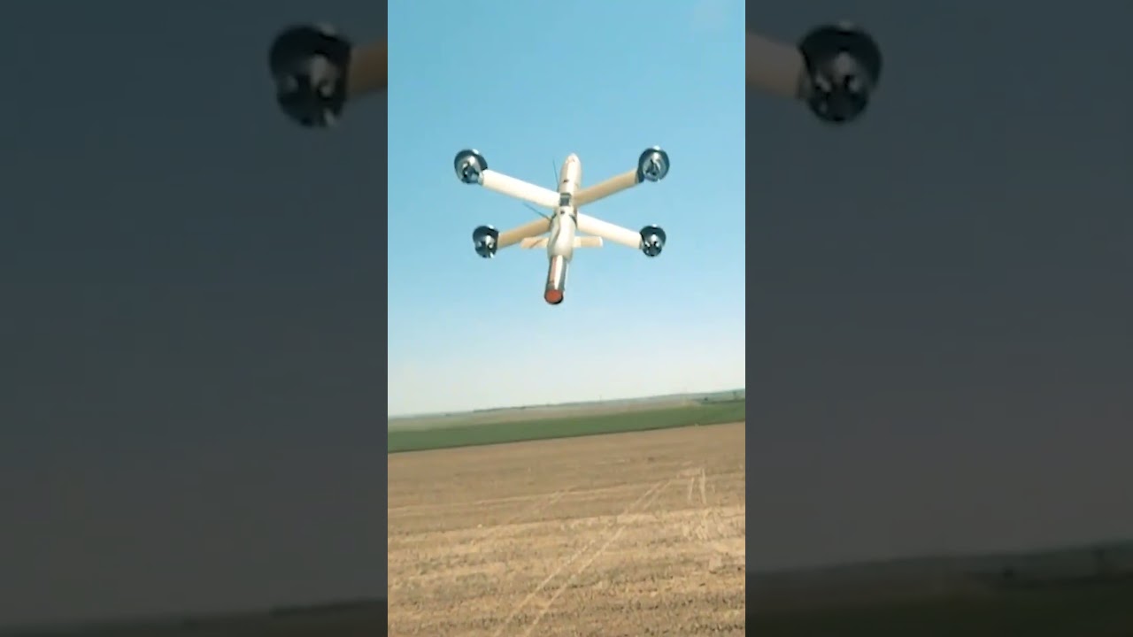 This high-speed drone missile is launched by hand