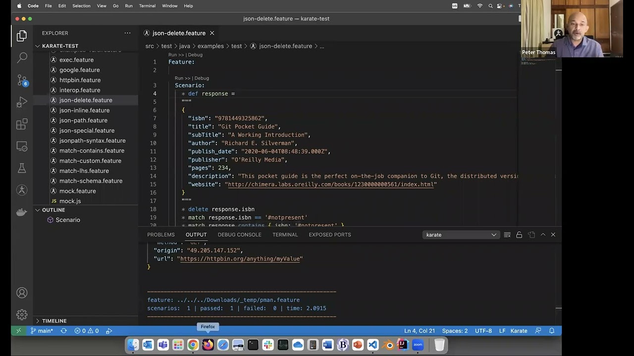 Karate Visual Studio Code Extension Demo