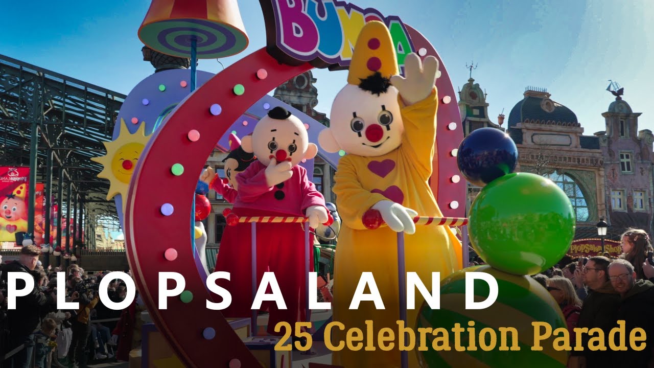NIEUWE 25 Celebration Parade @ Plopsaland De Panne Belgium 2025 (4K)