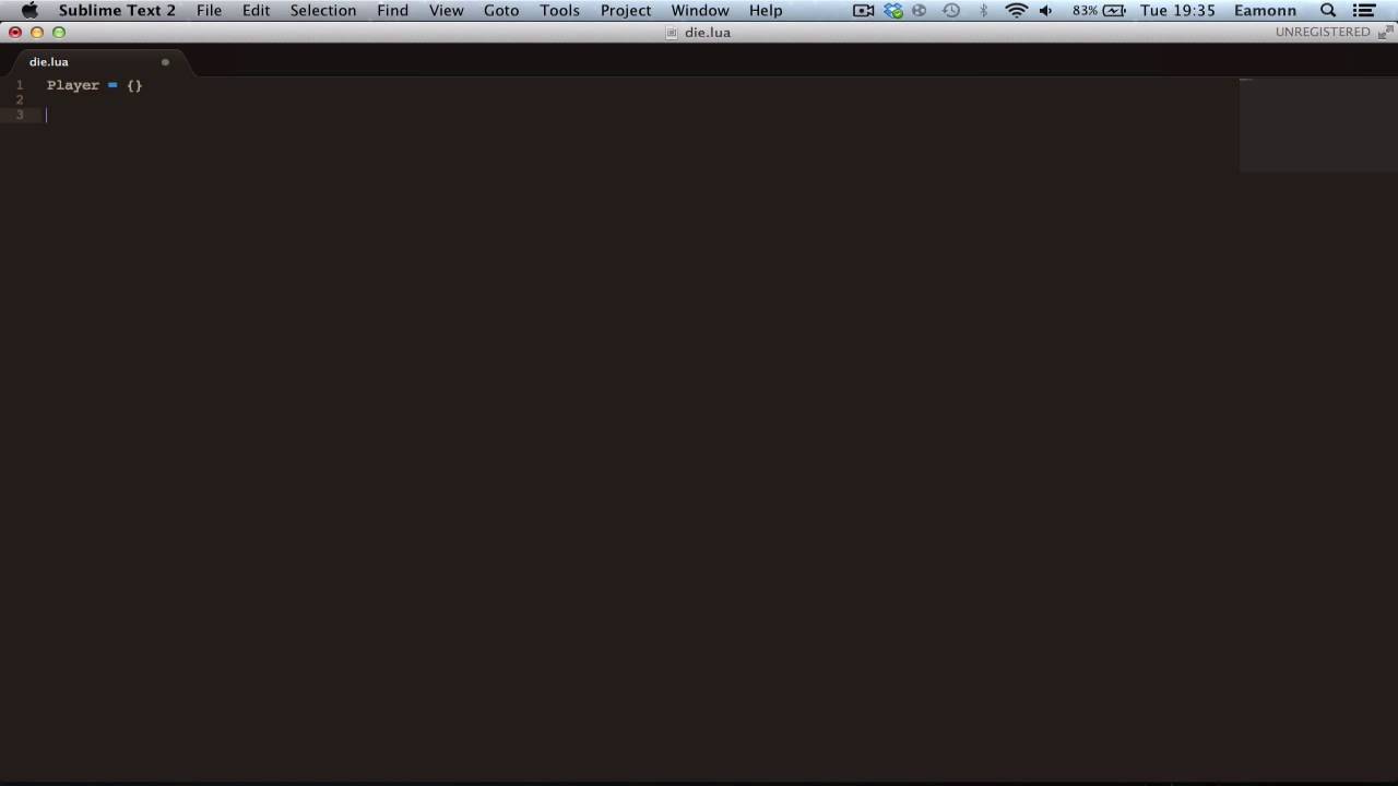 Lua Programming Tutorial #8: Object Oriented Programming