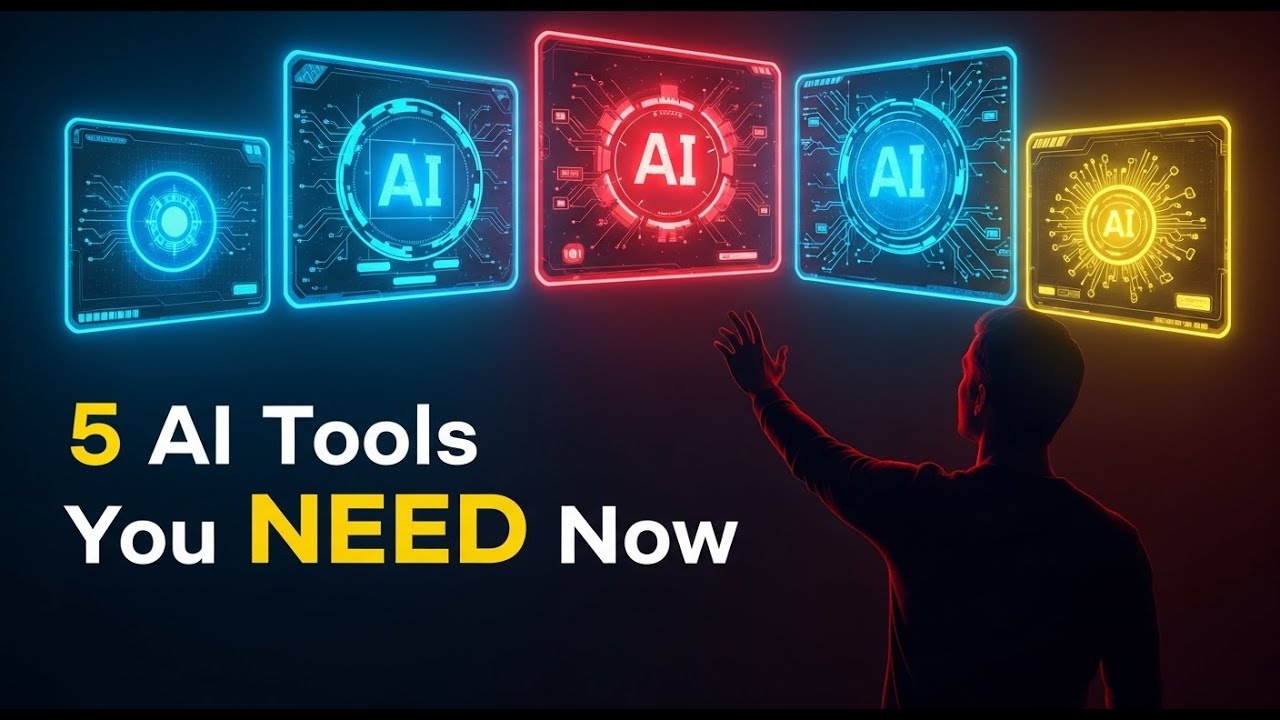 5 AI Tools Changing the World in 2025 And How to Use Them