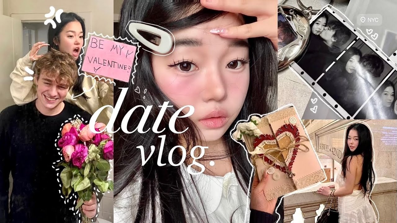 Soft-Date Vlog💌: Grwm, Tokyo exchange student love story, LDR, Valentines in nyc etc.