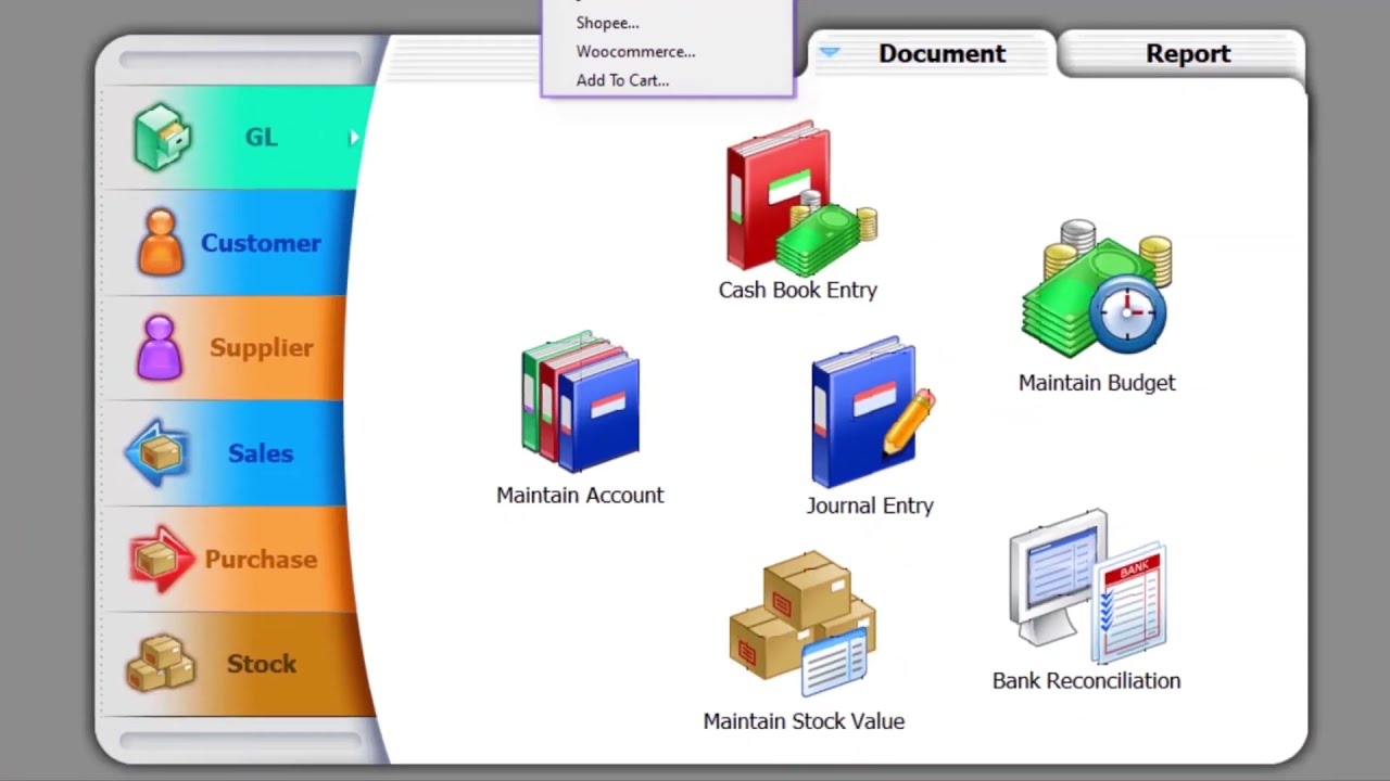 SQL Account  eCommerce Module