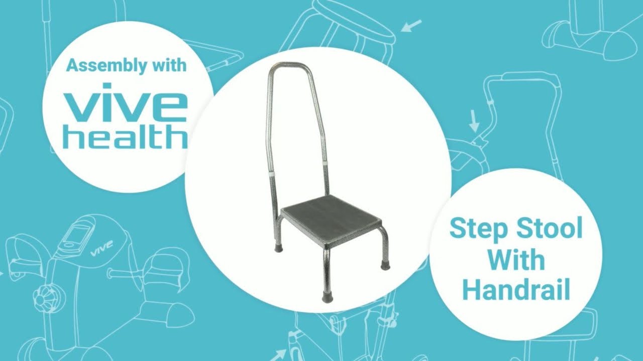 How To Assemble A Step Stool (With Handrail)