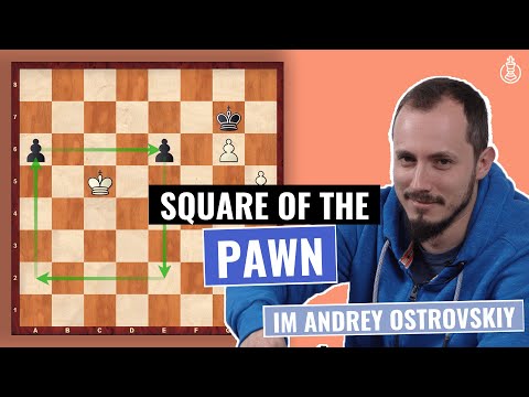 Understanding "The Square of the Pawn" Rule | Endgame Lesson | Beginner Level | IM Andrey Ostrovskiy