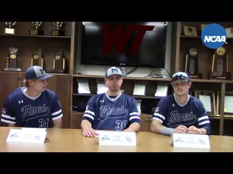 2018 NCAA Baseball South Central Regionals: Colorado School of Mines Press Conference (5-17-18)