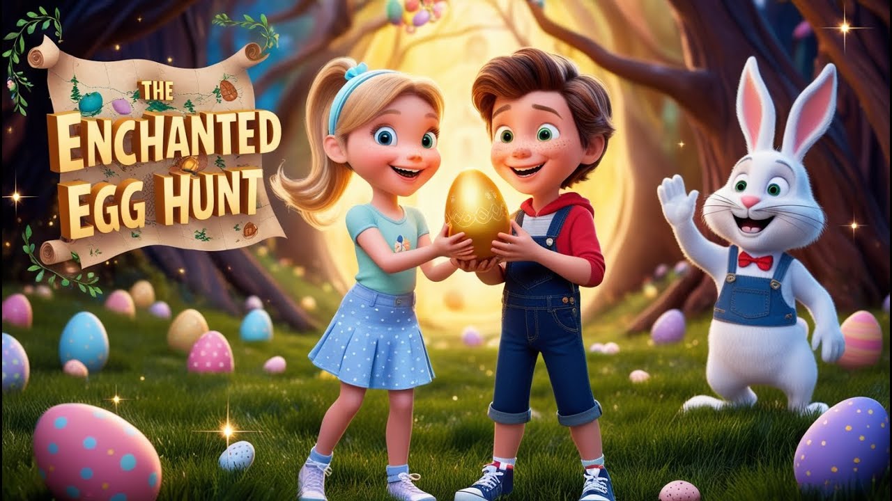 The Enchanted Egg Hunt - A Magical Easter Adventure! - Animated Story for Kids in English