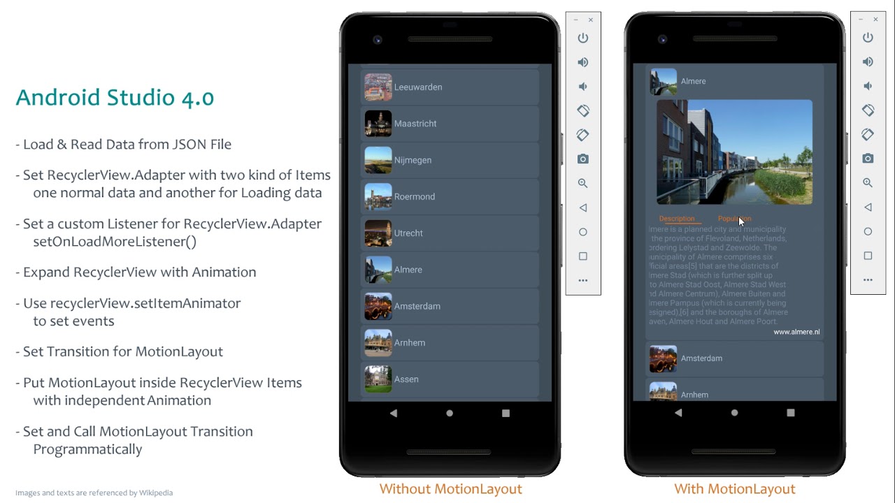 Expandable Animation RecyclerView