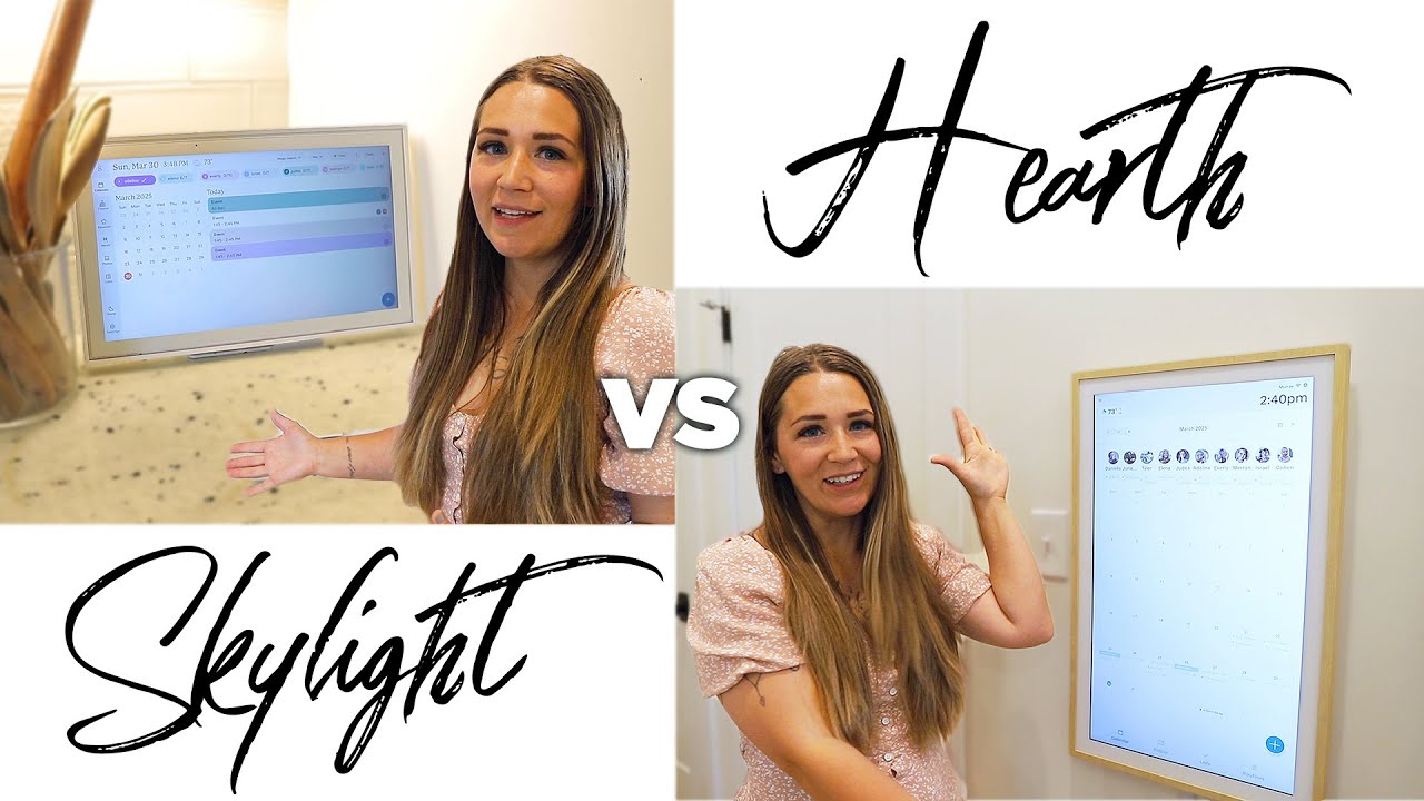 Hearth Display vs Skylight Calendar: Head-to-Head for Modern Families