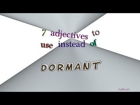 dormant - 9 adjectives synonym to dormant (sentence examples)