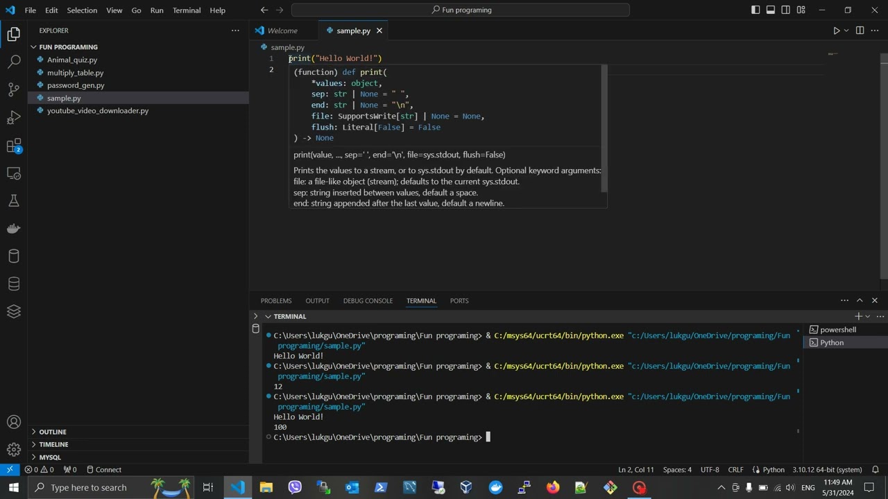 How to Make Music & Playlist Downloader Using Python