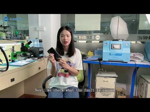 SUNSHINE girl repair case , Samsung mobile phone no signal after the water has entered.