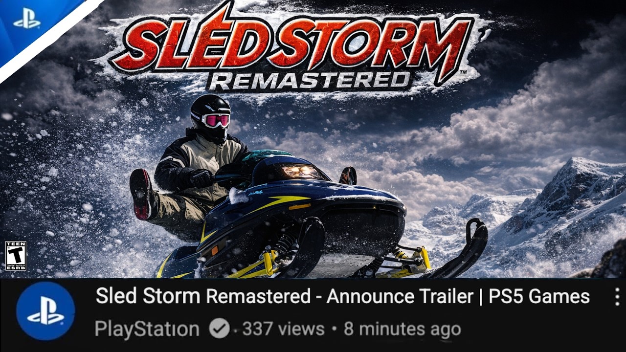 Sled Storm Remastered (2026) - First Trailer | Electronic Arts | Concept