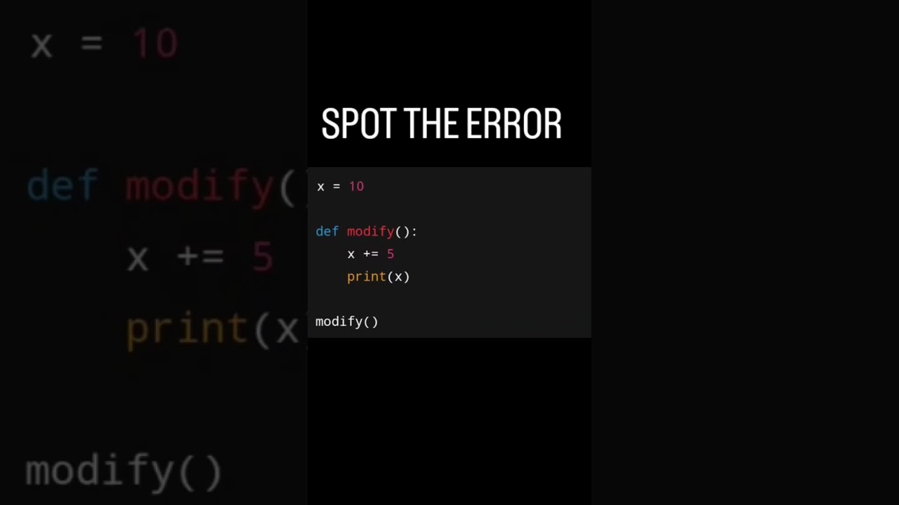 Spot the error #developer #memes #funny #codingbat #error #programming