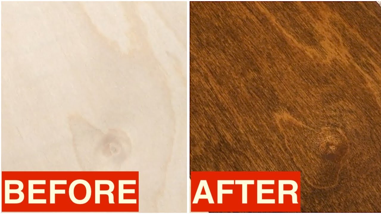 Staining Birch Plywood | *Quick Tip*