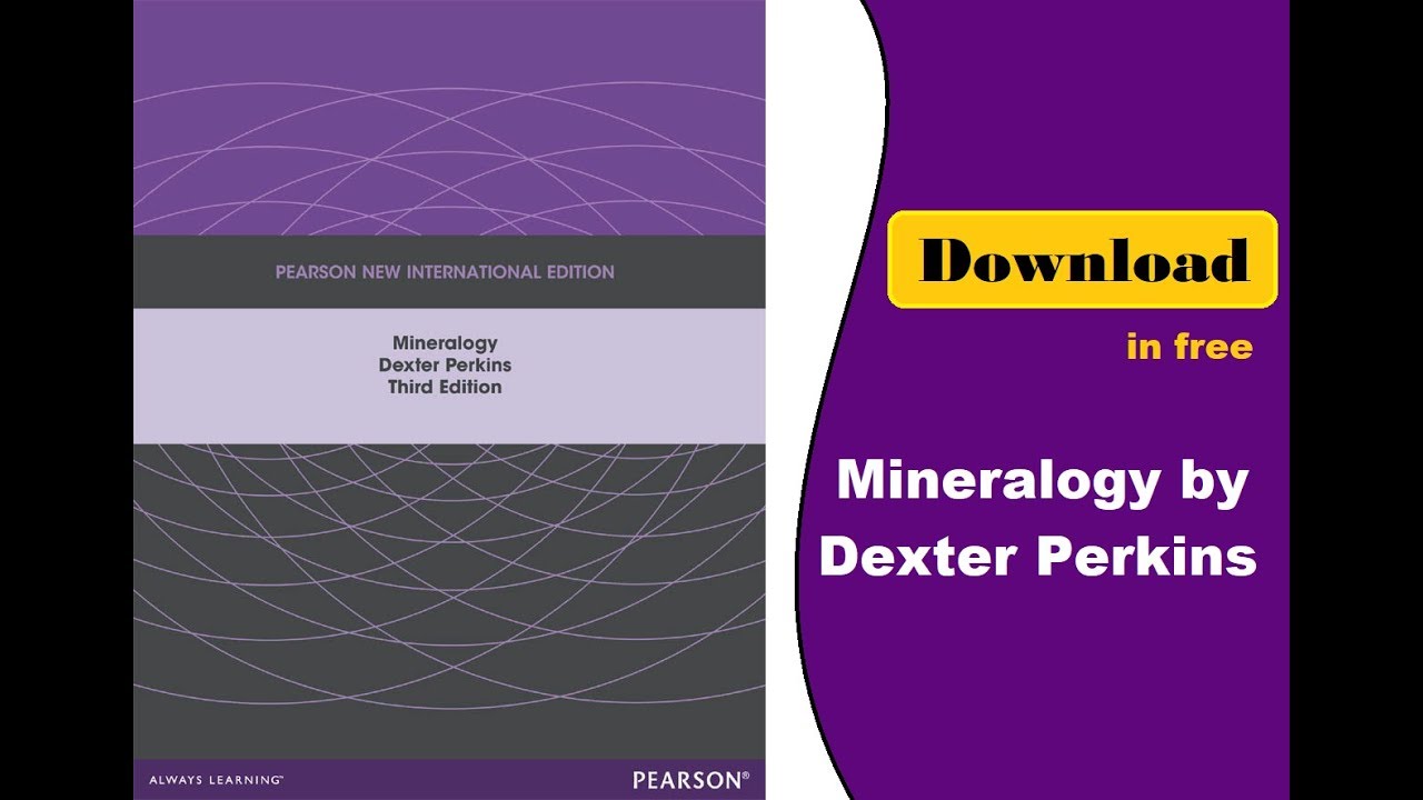 Mineralogy by Dexter Perkins Download in PDF