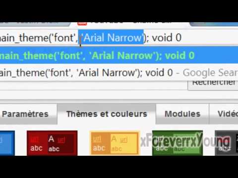 tutorial;how to change your channel font to ARIAL BLACK/NARROW!(xForeverrxYoung)