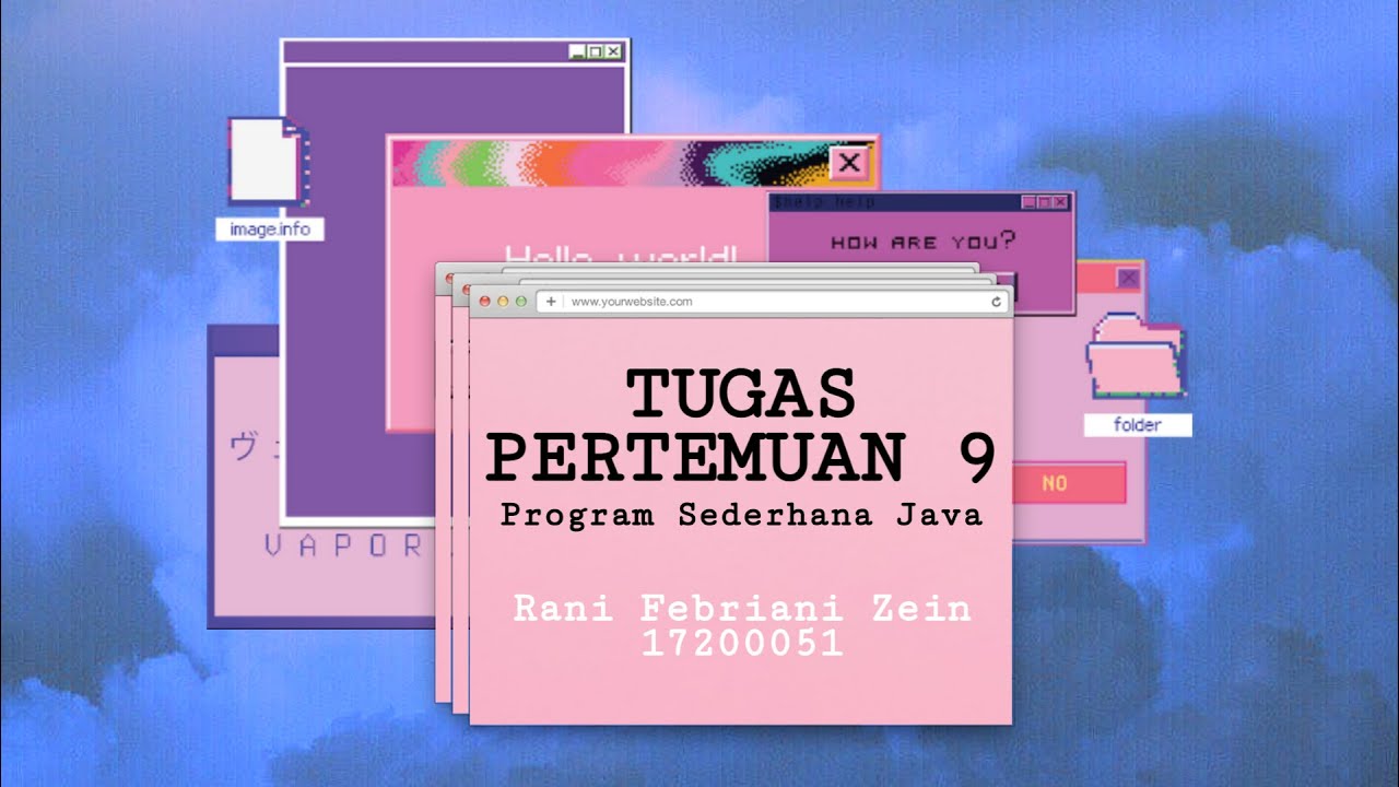Tugas Pertemuan 9 - Membuat Program Sederhana Hitung Bangun Ruang Dengan Java