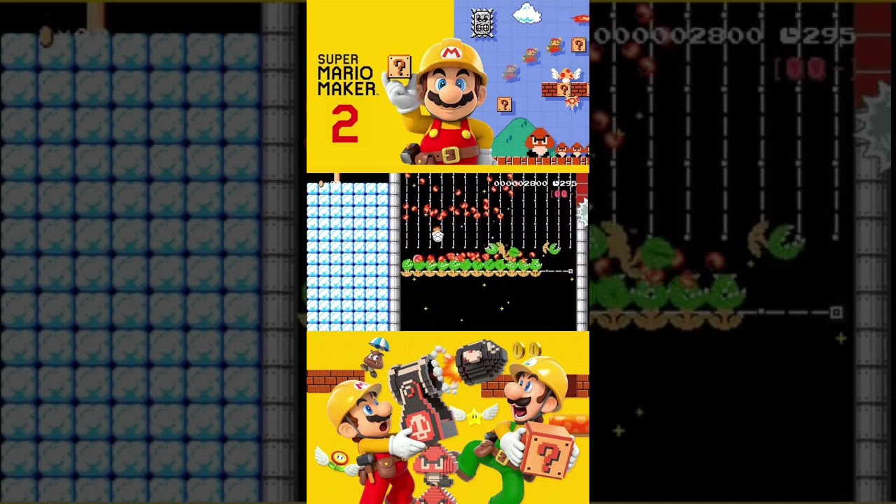 Hardcore Level - Super Mario Maker 2 #shorts #supermariomaker2