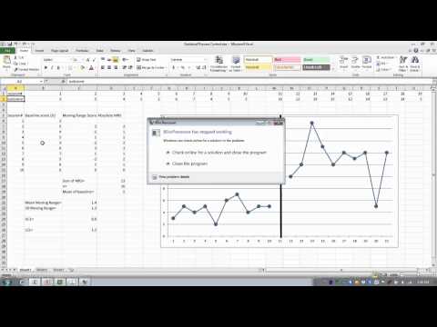 How to Use Excel-Analyzing Single Subject Design Data-Statistical Process Control