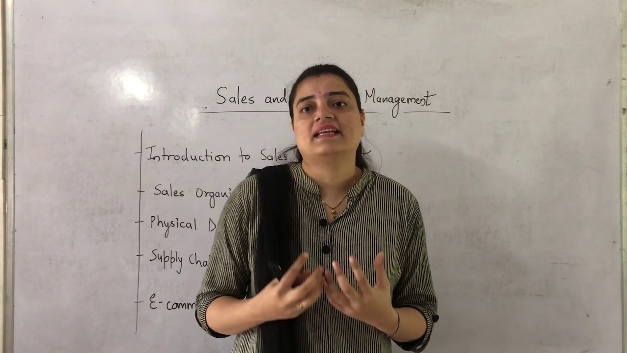 MBA SEM III: SALES & DISTRIBUTION MANAGEMENT