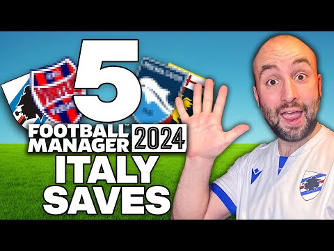 Why These 5 Italian Teams Make For the Best FM24 Saves || Football Manager 2024