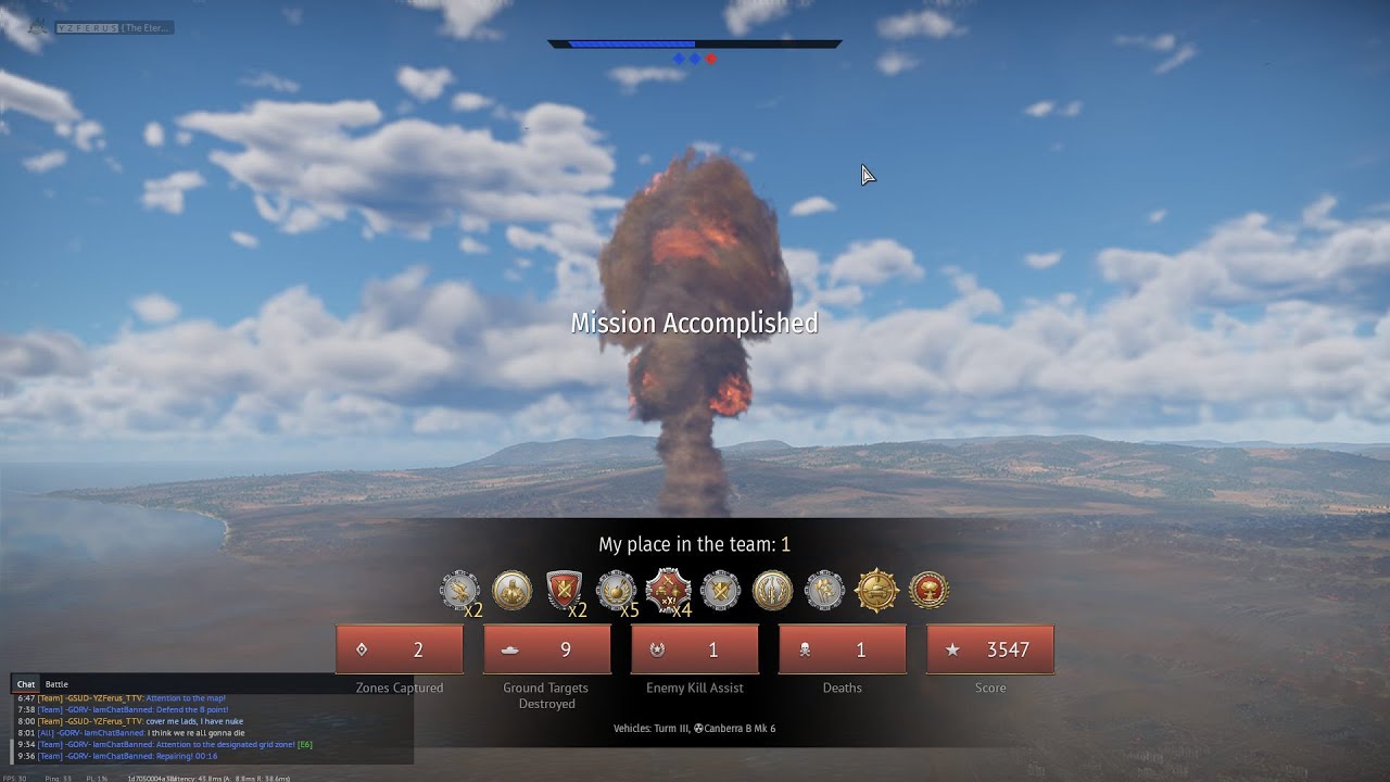 ☢☢MY FIRST NUKE!!!☢☢ Finally dropped my first nuke!