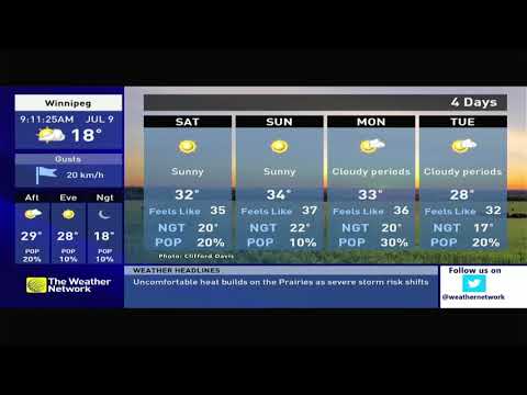 (NCS MUSIC) The Weather Network Local Forecast July 9th, 2021