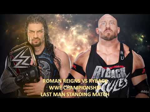 AEW Worlds End 2023: Roman Reigns vs Ryback - Fanmad Card Match