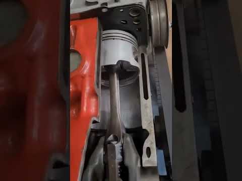 Piston TDC to BDC moving • crankshaft rotation •