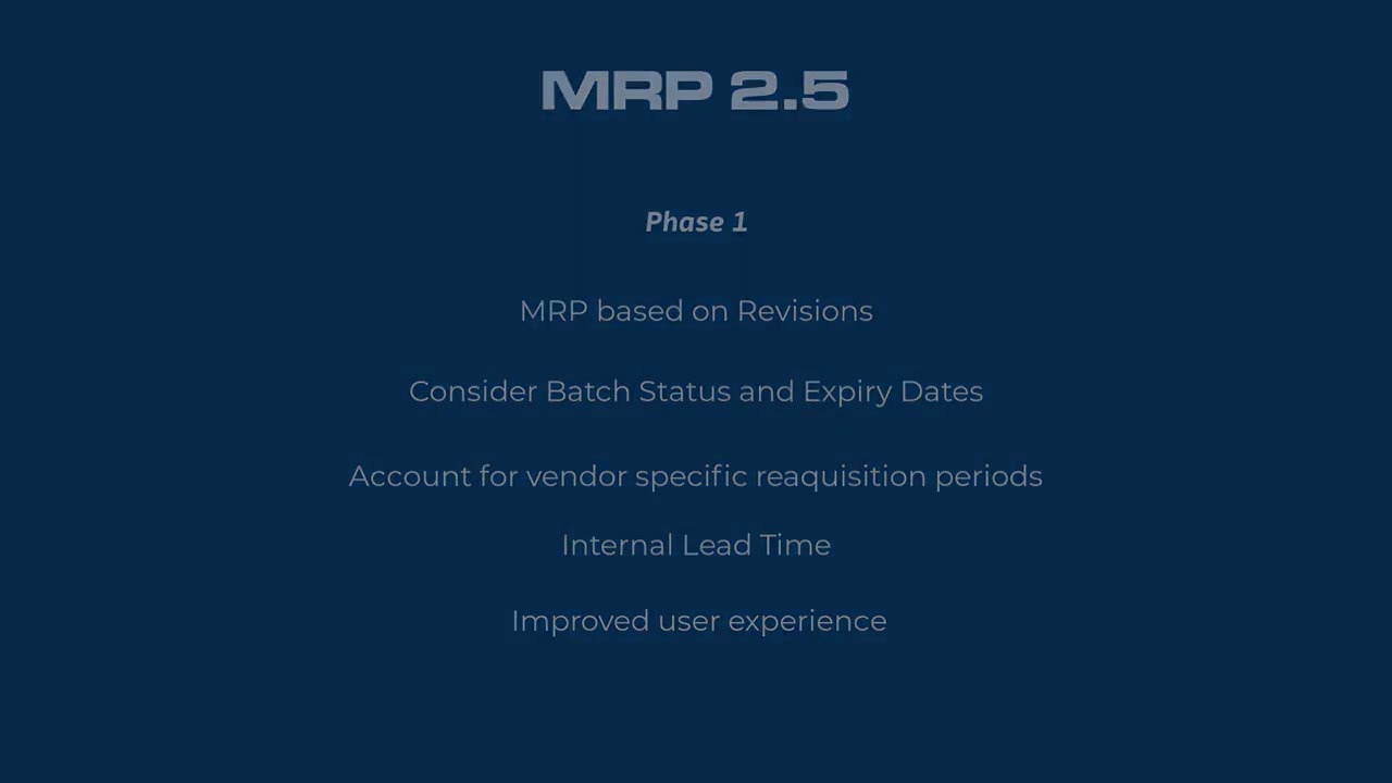 CompuTec ProcessForce MRP 2.5