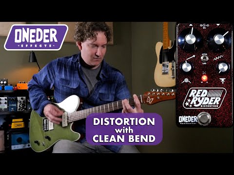Oneder Effects Red Ryder Distortion 2023 - Present - Crimson | Reverb