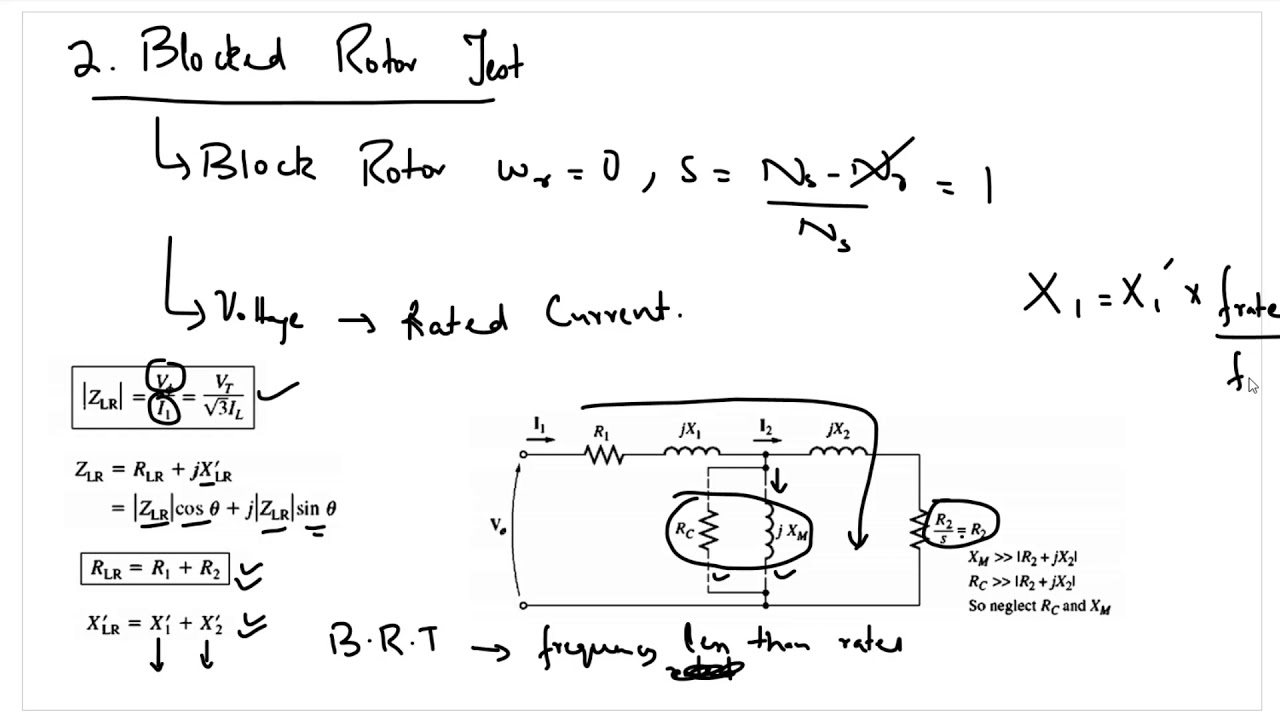 Lec - 07 Induction Motor Tests