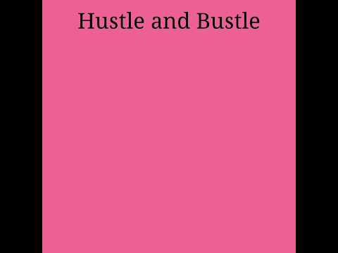 Word of the Day- Hustle and Bustle #shorts #short #viralshorts #speak_english_with_aarna