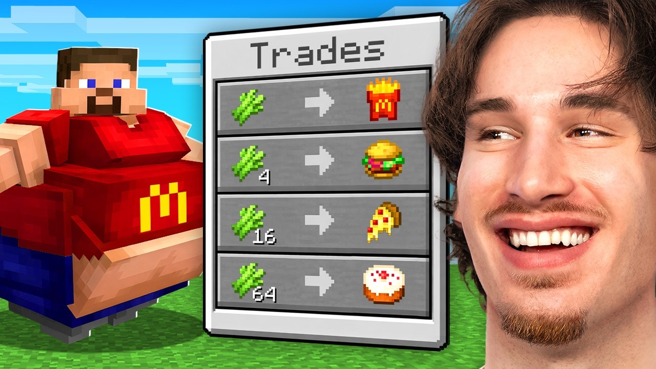I added insane trades to minecraft..
