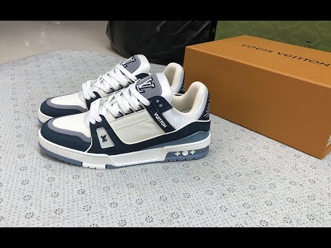 Louis Vuitton Trainer Sneaker Ocean Blue Review