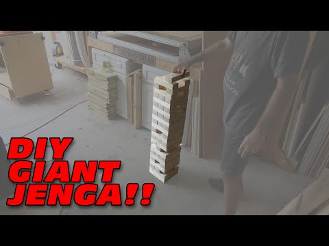 DIY Giant Jenga