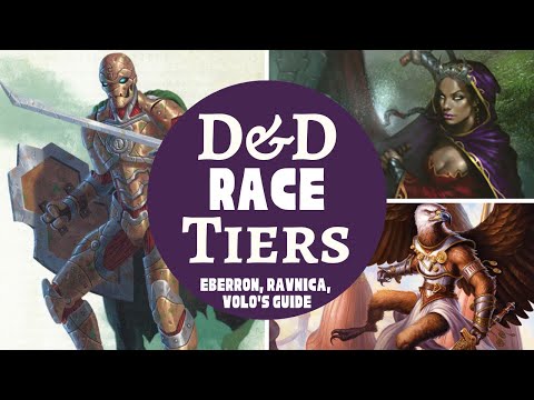 D&D RACES RANKING (Eberron, Ravnica, Volo's Guide)