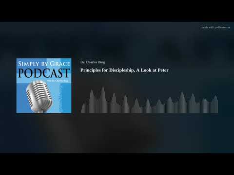 Principles for Discipleship, A Look at Peter