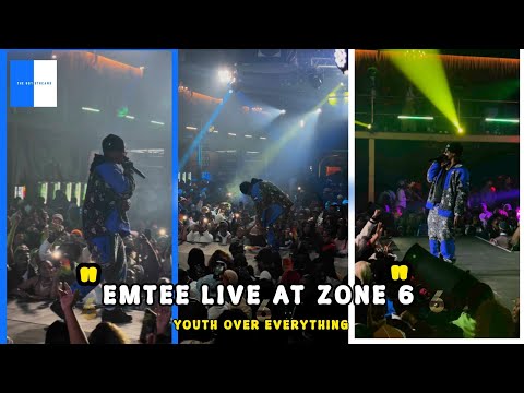 Emtee perfoming LIVE at Zone 6 | Youth Over Everything w/ Channel O