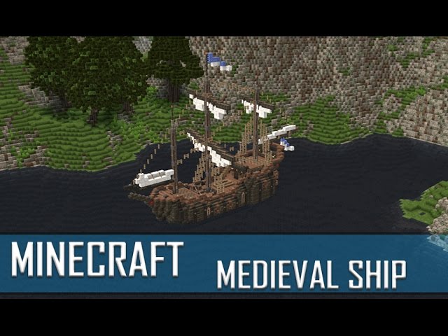Medieval Ship Minecraft Map