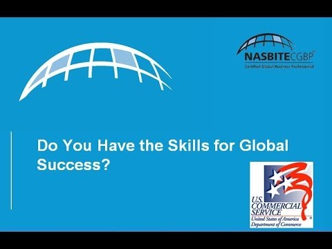 Certified Global Business Professional (CGBP) Credential (by NASBITE ...