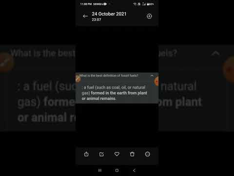 What is the Fossil Fuels ? || Answer by PSG Official || Answer in short || Science Solutions