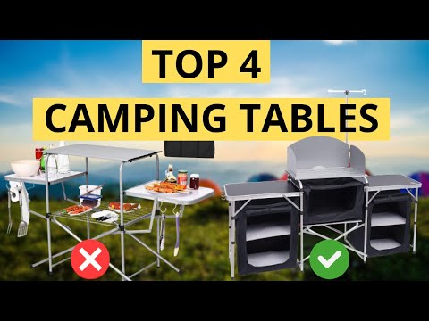 The Best Camping Kitchen Tables on Amazon 2025