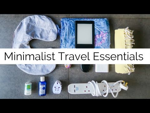 Minimalist Travel Essentials ✈️ | Long Term Travel | Packing Tips