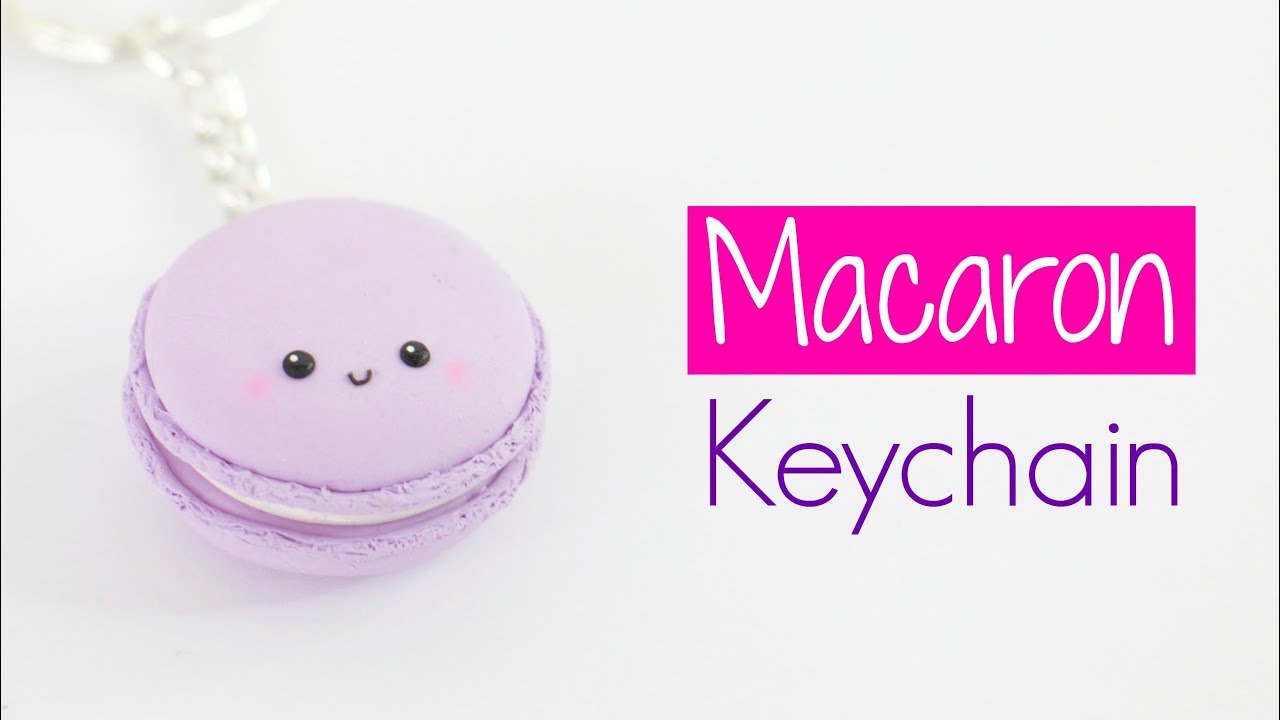 Kawaii Macaron Keychain - EASY DIY!