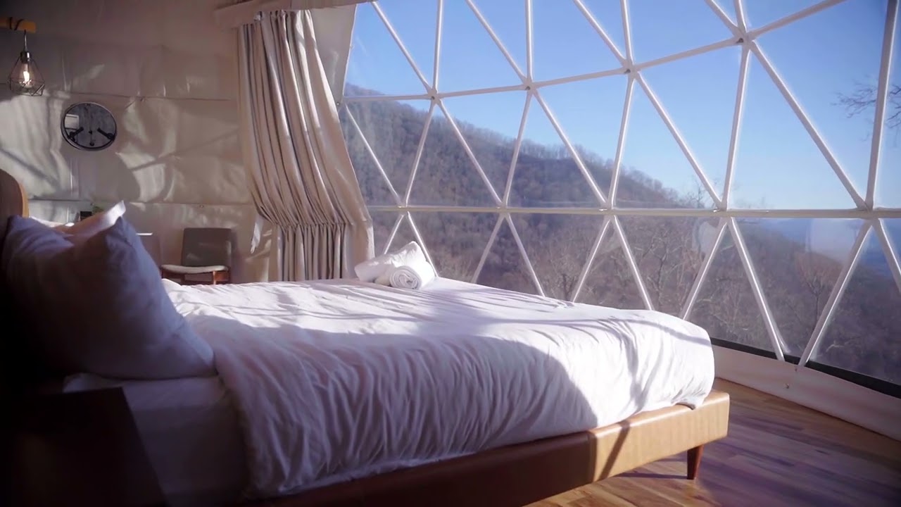 Luxury Glamping Dome in the Mountains | Just Outside Asheville, NC