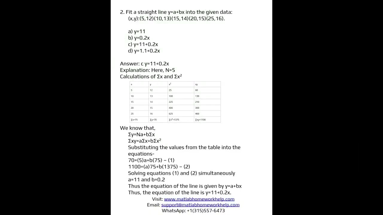 Matlab Homework Help