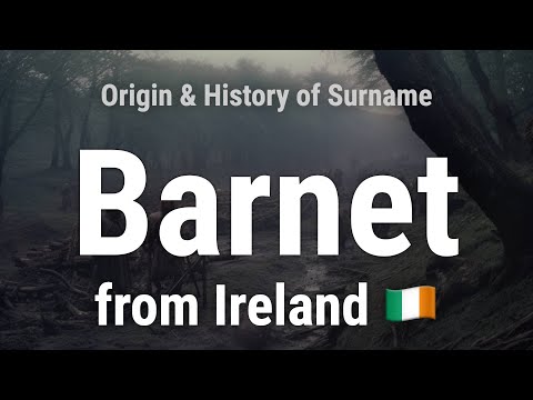 Barnet from Ireland 🇮🇪 - Meaning, Origin, History & Migration Routes of Surname