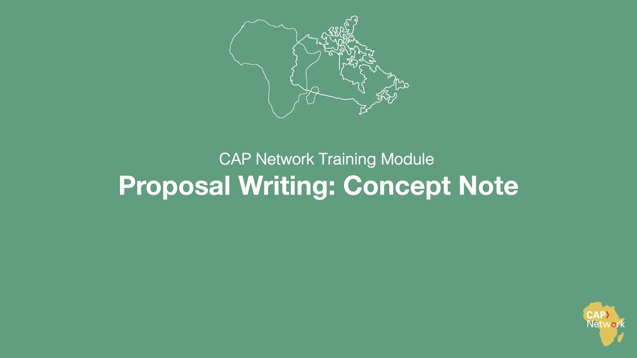 Proposal Format 2/3: Concept Notes